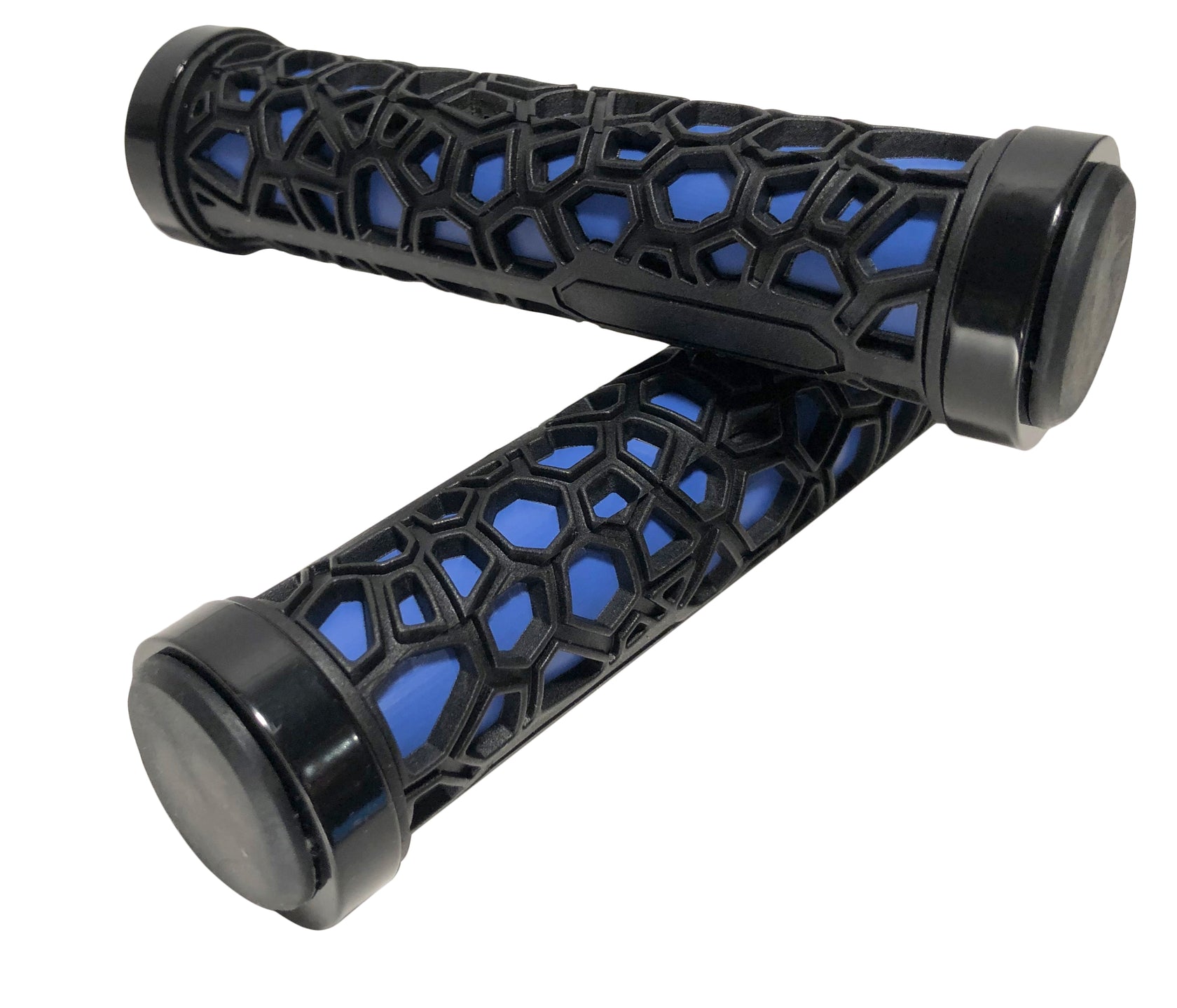 Double Lock on Bike Grips with End Caps – Rugged Nation
