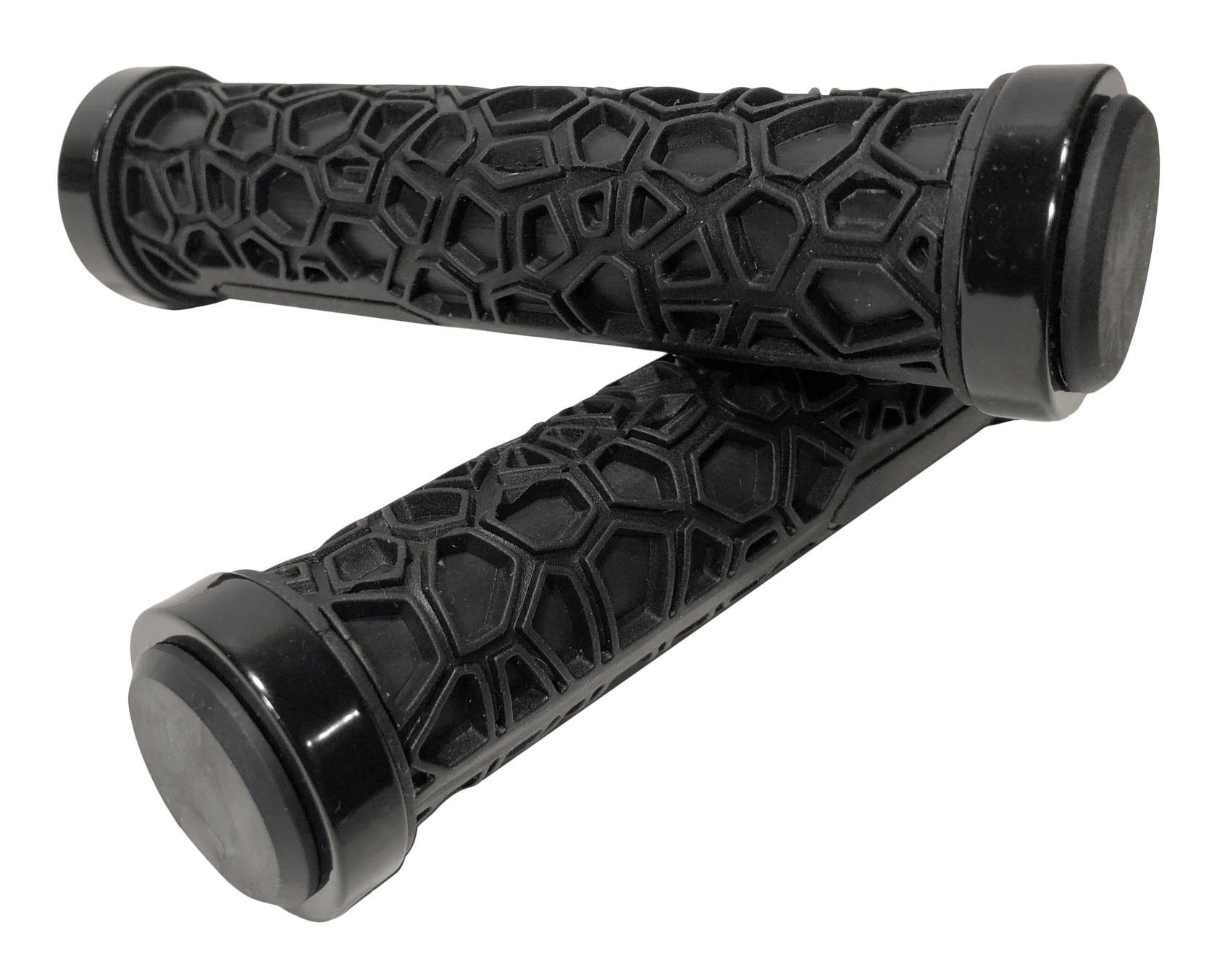 Double Lock on Bike Grips with End Caps – Rugged Nation