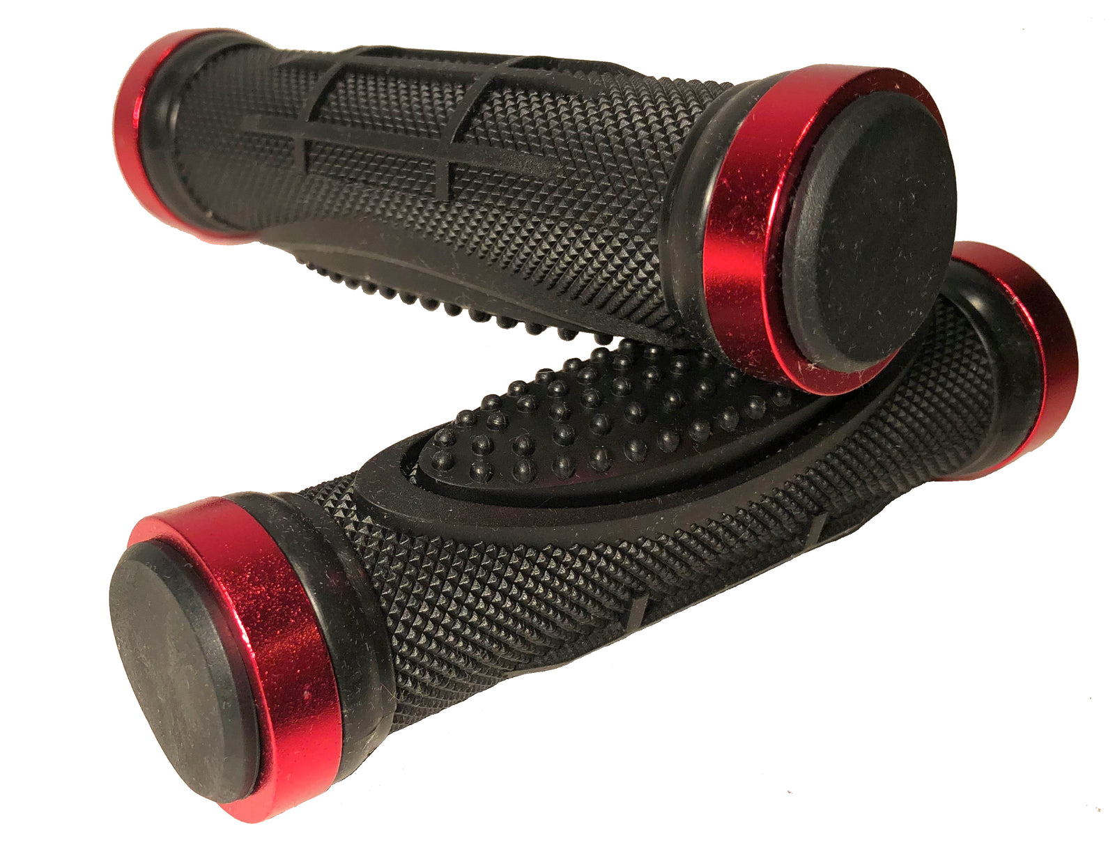 Lock on Waffle Handlebar Grips with End Caps – Rugged Nation